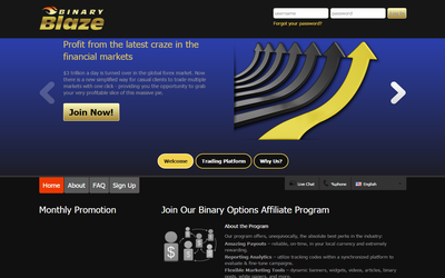 Binary Blaze Review - Binary Options Affiliate Program | ADSWikia